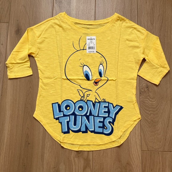 Warner Bros. | Tops | Nwt Looney Tunes Tweety Shirt | Poshmark